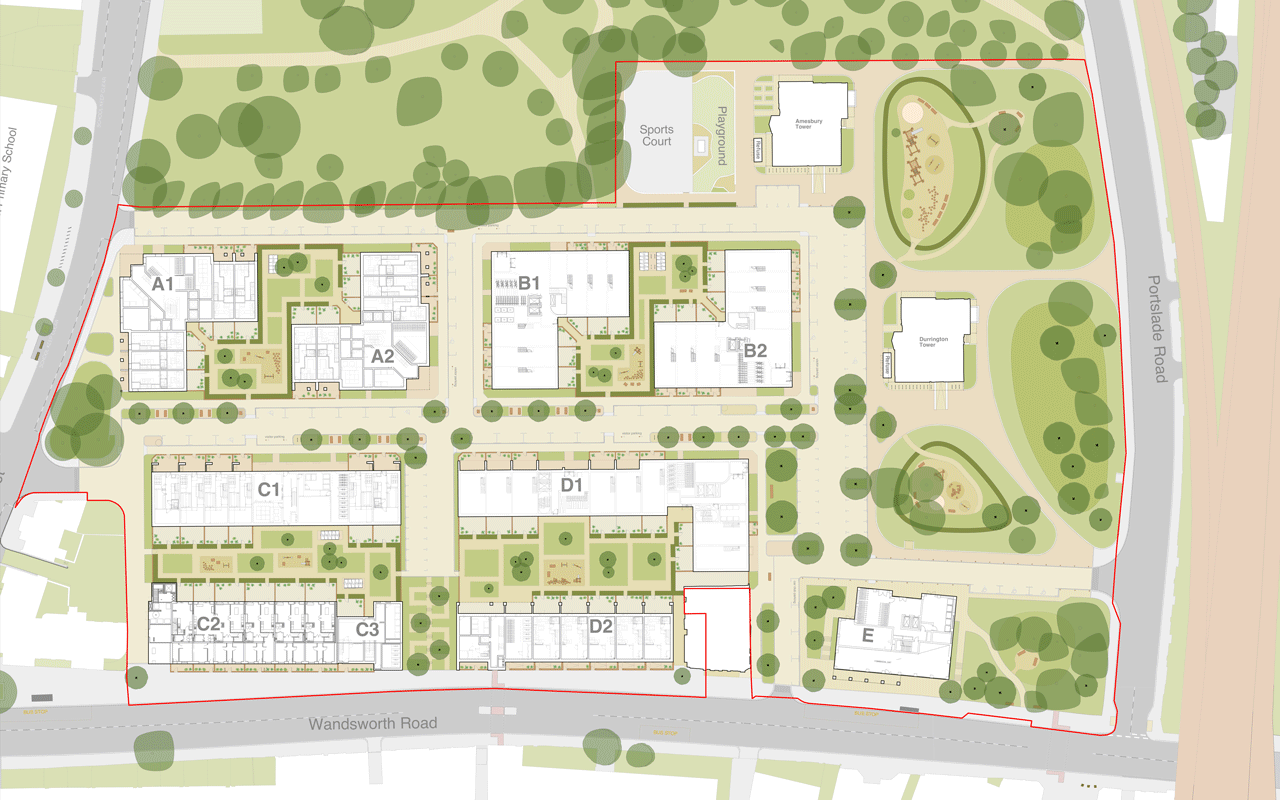 Westbury Estate, Lambeth - Camlins